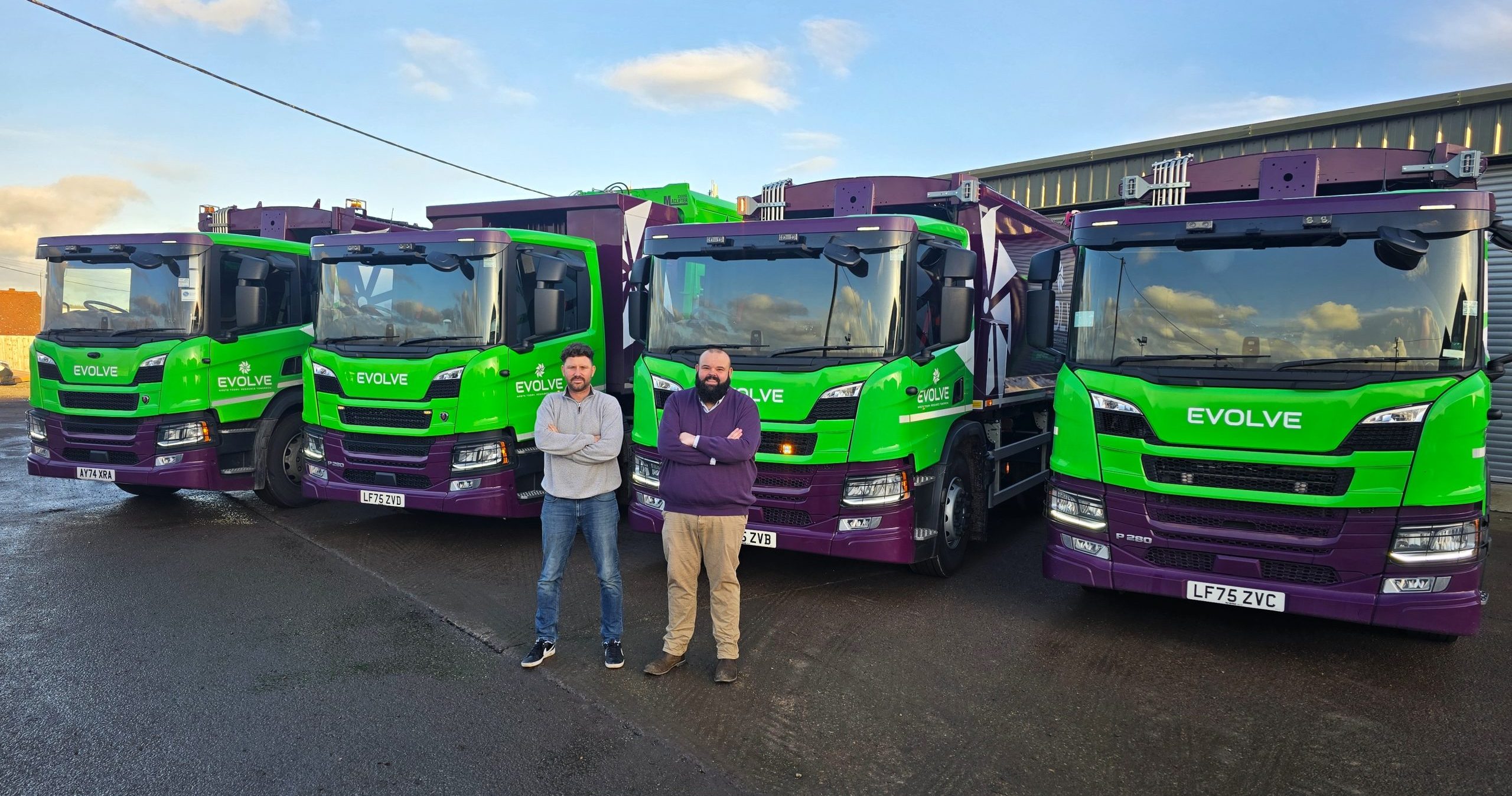 Evolve Waste Solutions Expands Fleet with Four New Scania Collection ...